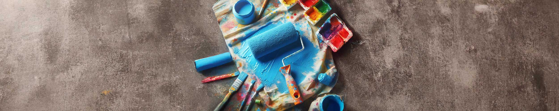 Hilfsmittel und Zubehör für Markierung - Verdünnung - Pinsel - Rollen ...